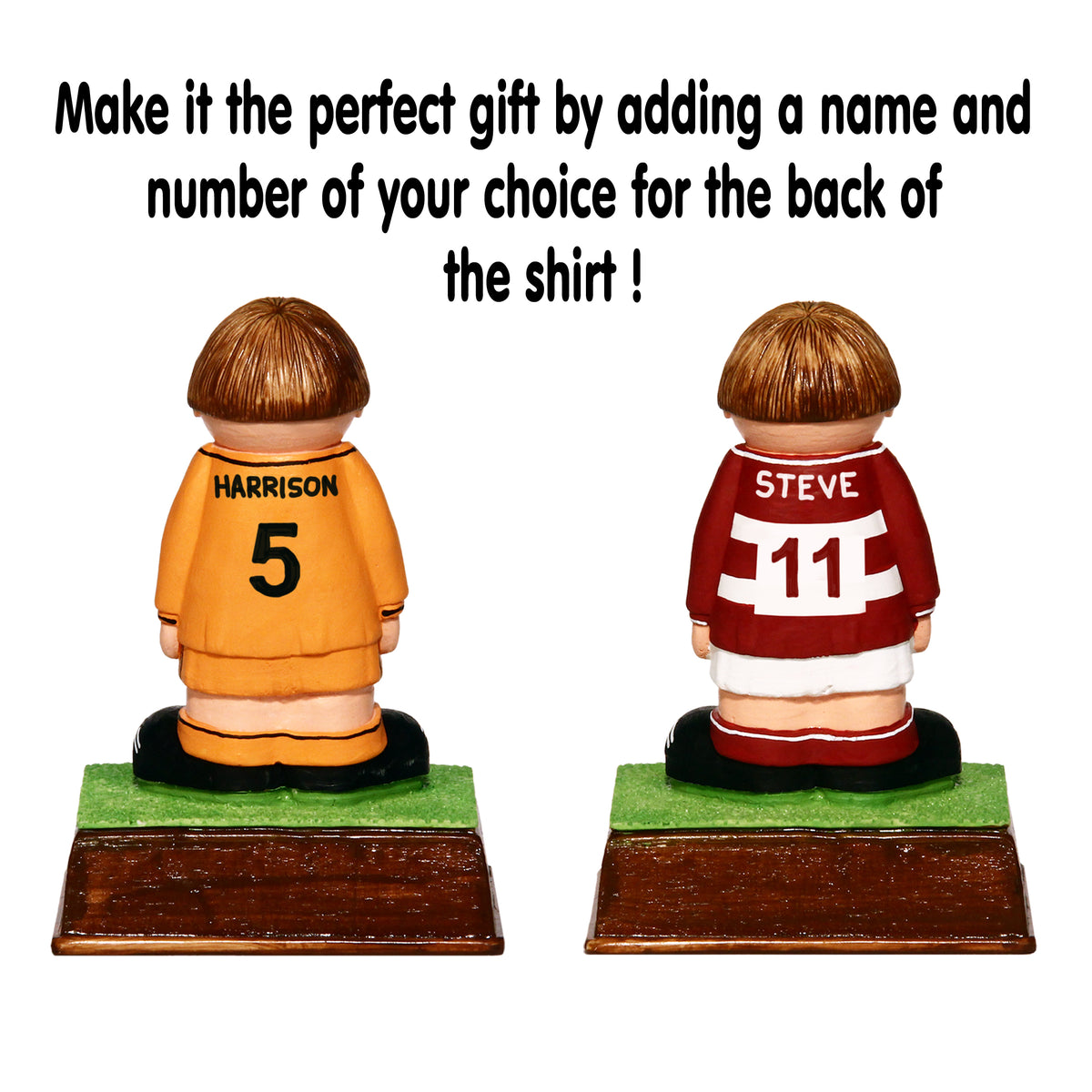 Custom Football Gift - Personalised Footballer Gift - Choose Your Team ...